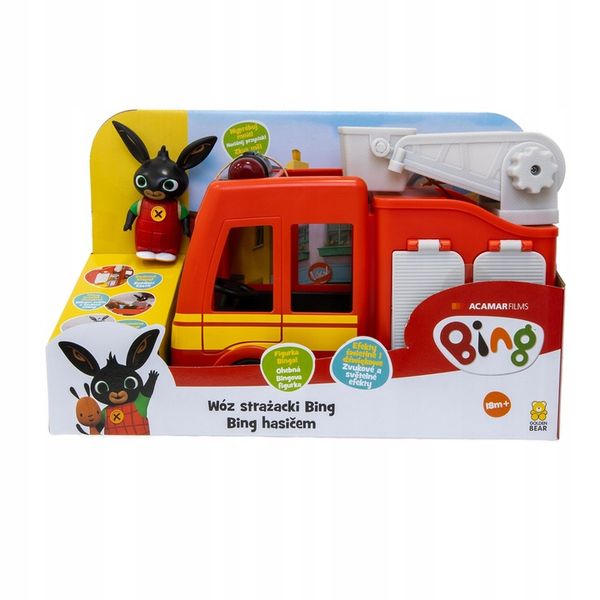 Kup BING Straż pożarna pojazd z dźwiękiem i światłem + figurka Bing na ...