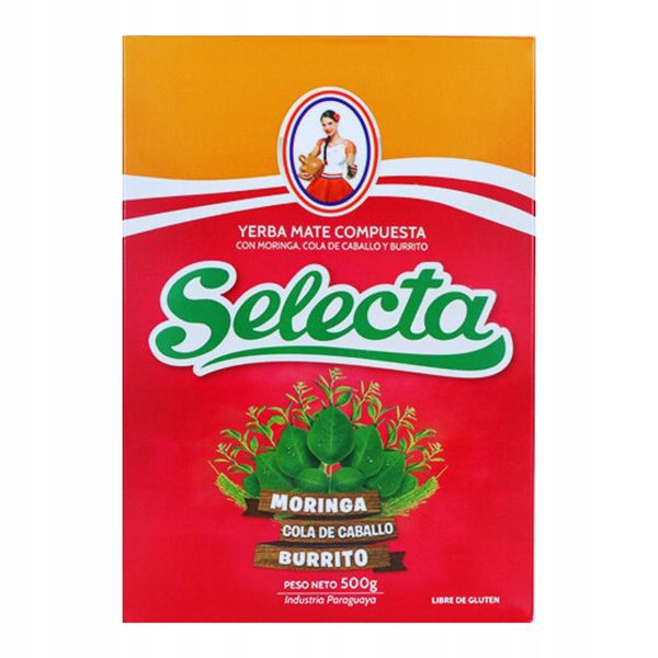 Kup Yerba Mate Selecta Moringa Burrito 0,5kg 500g na arena.pl i ciesz ...
