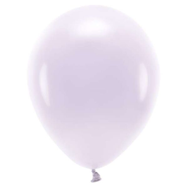Balony "Ekologiczne", liliowe jasne, Partydeco, 10", 10 szt - Arena.pl