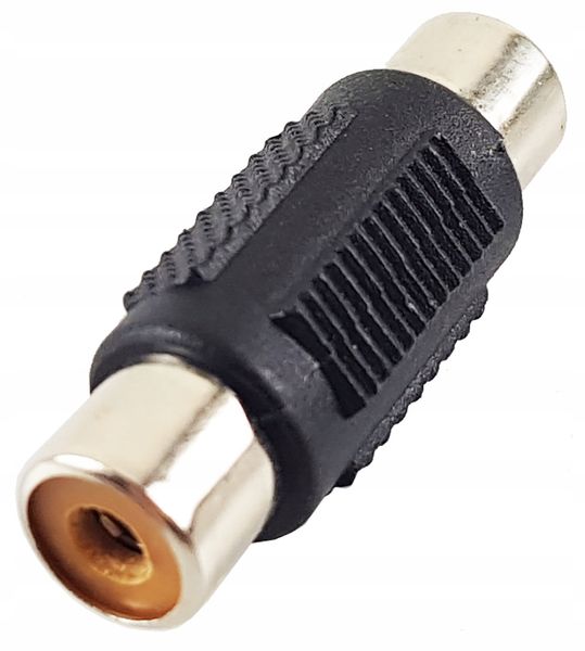ADAPTER PRZEJŚCIÓWKA RCA CINCH ŁĄCZNIK ZŁĄCZKA - Arena.pl
