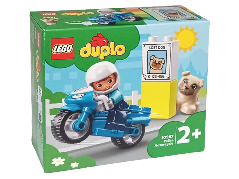 Klocki Lego Duplo - Motocykl policyjny 10967 - Arena.pl