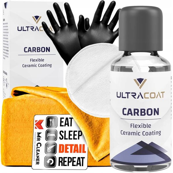 Kup Ultracoat Carbon Powłoka Ceramiczna Na Lakier Auto Hydrofobowa 30 ...