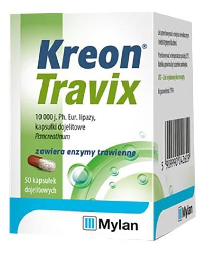 Kup KREON TRAVIX na wątrobę i trawienie, 50 kaps. na arena.pl i ciesz ...