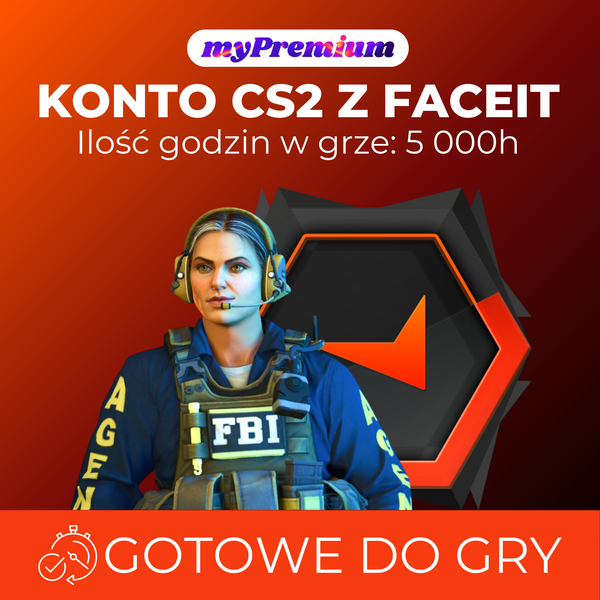 KONTO FACEIT CS:GO CS2 5000H SMURF - ZWERYFIKOWANE - Arena.pl