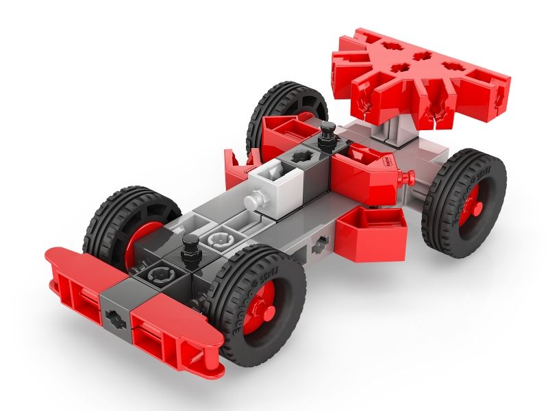 KLOCKI KONSTRUKCYJNE ENGINO STEM WYŚCIGÓWKA F1 - Arena.pl