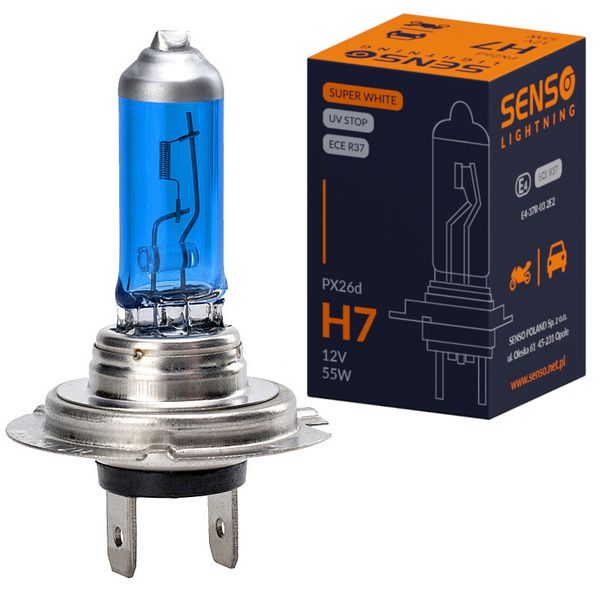 Kup SENSO H7 12V SUPER WHITE na arena.pl i ciesz się niską ceną