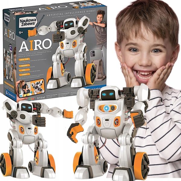 Kup INTERAKTYWNY ROBOT AIRO NAUKOWA ZABAWA Z AI ZDALNIE STEROWANY ...