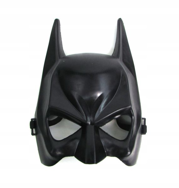 Maska BATMAN czarna CZŁOWIEK NIETOPERZ kostium - Arena.pl