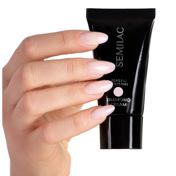 Kup SEMILAC Acrylgel Elastic Flexy Akrylożel Diamond Cream 30g na arena ...