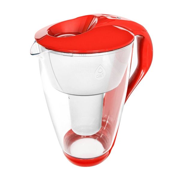 Dafi CRYSTAL LED 2L Szklany dzbanek filtrujący makowy z wkładem Classic - Arena.pl