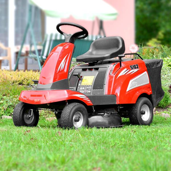 TRAKTOREK HECHT 5162 TRAKTOREK OGRODOWY KOSIARKA SPALINOWA TRAKTOR DO TRAWY Silnik B&S Briggs ...