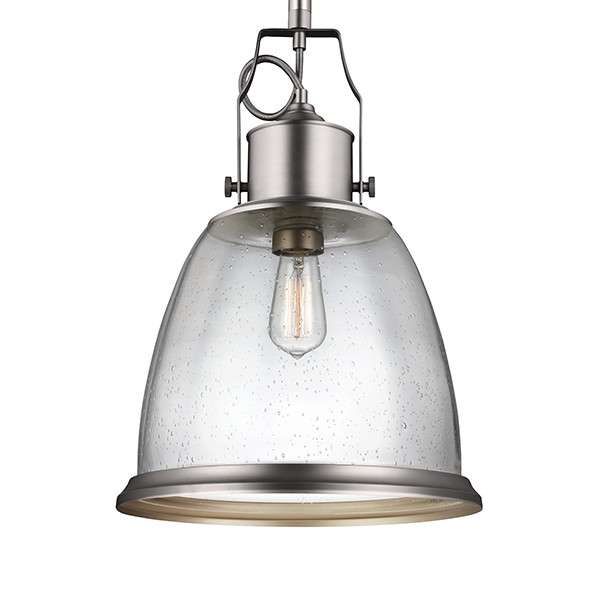 Kup Wisząca LAMPA rustykalna FE-HOBSON-P-L-SN Elstead FEISS loftowa ...