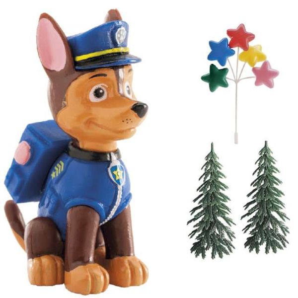 Figurka na tort "Paw Patrol - Zestaw Chase", Dekora, - Arena.pl