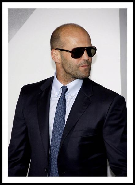 Plakat A0 grafika wzór JASON STATHAM 02 - Arena.pl