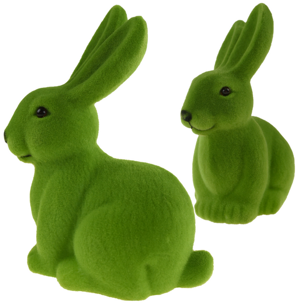 ZAJĄC ZAJĄCZEK KRÓLIK WIELKANOCNY FLOKOWANY DEKORA - Arena.pl