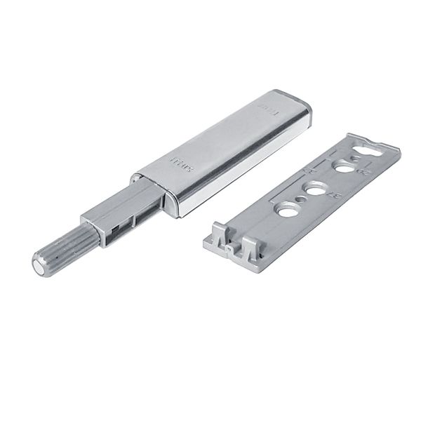 Odbojnik PUSH LATCH TITUS, Prosta płytka montażowa, mocny + magnes ...