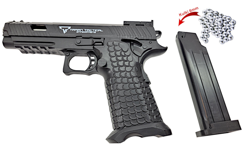 Pistolet COMBAT MASTER na kulki ASG Replika Broni AIRSOFT GUN 6mm ...