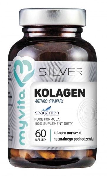 KOLAGEN ARTHRO COMPLEX SILVER 60 kapsułek Stawy Kości - Arena.pl