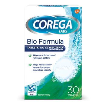 Corega Tabs Bio Formula 30 Tabletek - Arena.pl