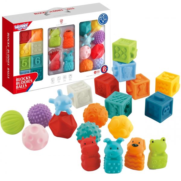 Kup WOOPIE BABY Sensory Puzzles Squeeze Puzzle Sound Learning to Count ...
