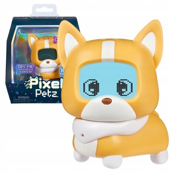 Kup PIXEL PETZ INTERAKTYWNA ZABAWKA INTERAKTYWNY PIES PIESEK CORGI 100 ...
