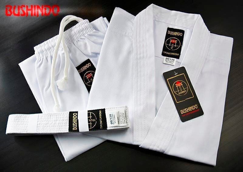 Kup Kimono do karate Bushindo rozmiar 150 cm na arena.pl i ciesz się ...