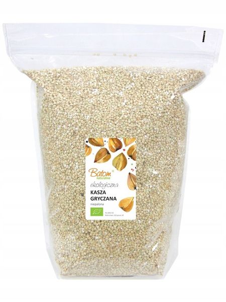 Kup BIO Kasza GRYCZANA NIEPALONA 100% ekologiczna 5 kg Batom na arena ...