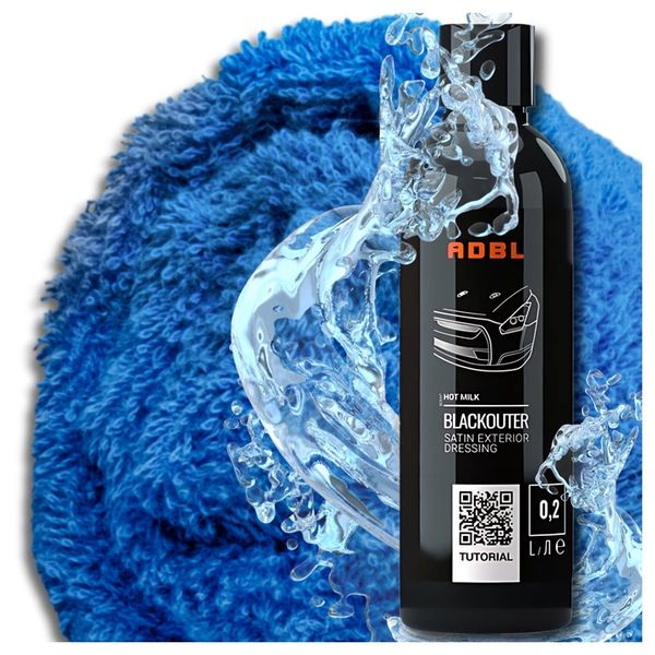 ADBL BLACKOUTER dressing do tworzyw plastików przywraca kolory trwały 0,2L - Arena.pl
