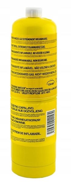 Kup Butla z gazem GAZ GAS PRO MAPP 400ml 1" WKŁAD KARTUSZ GAZOWY DO ...
