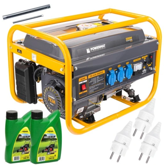 Kup Agregat PRĄDOTWÓRCZY Generator 3000W 230V 12V AVR PM-AGR-3000M2S na ...