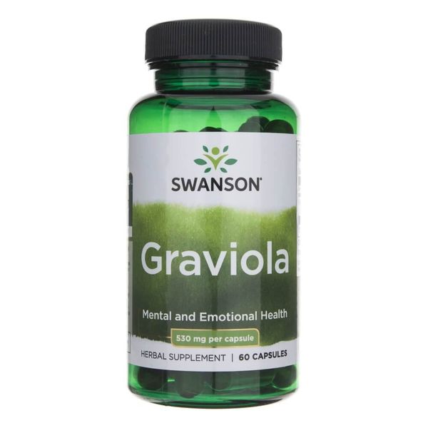Swanson Graviola 530 mg - 60 kapsułek - Arena.pl