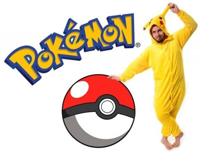 Kup PIŻAMA strój KIGURUMI onesie KIGU pokemon PIKACHU ROZMIAR S/M na ...