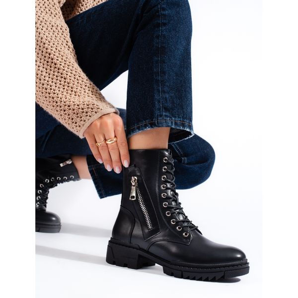 Czarne workery damskie Potocki r.36 - Arena.pl