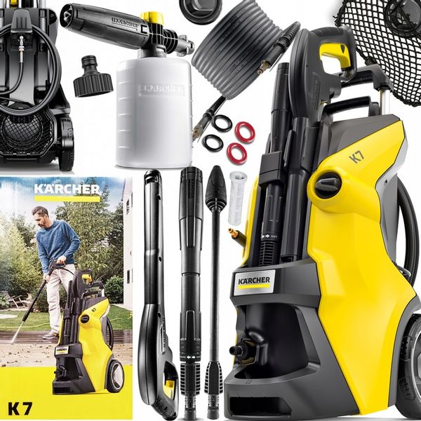 MYJKA CIŚNIENIOWA KARCHER K7 POWER NOWY MODEL 2024 PIANOWNICA ZESTAW XXL - Arena.pl