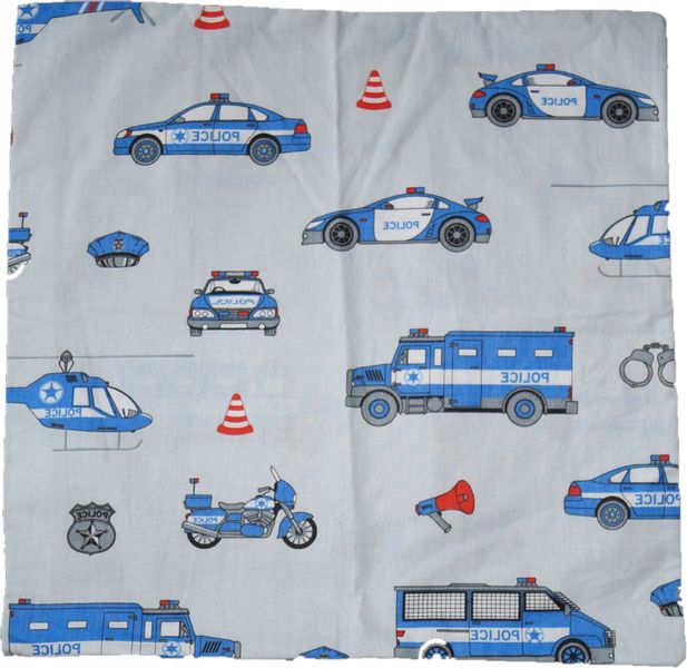 Poduszka z Poszewką 40x40 Policja Police Radiowozy - Arena.pl