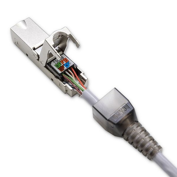 Qoltec Wtyk RJ45 beznarzędziowy STP CAT6 JACK PIN T568B T568A - Arena.pl