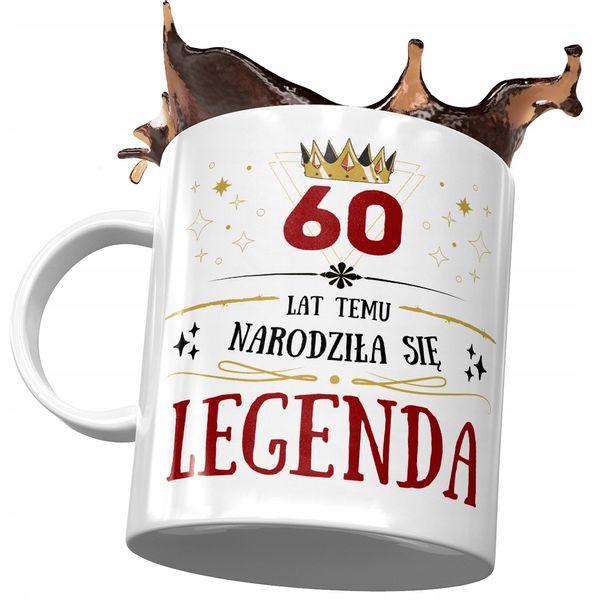 Kubek Na Urodziny 60 60Te 60-Te Idealny Prezent Z Nadrukiem Ze Zdjęciem - Arena.pl