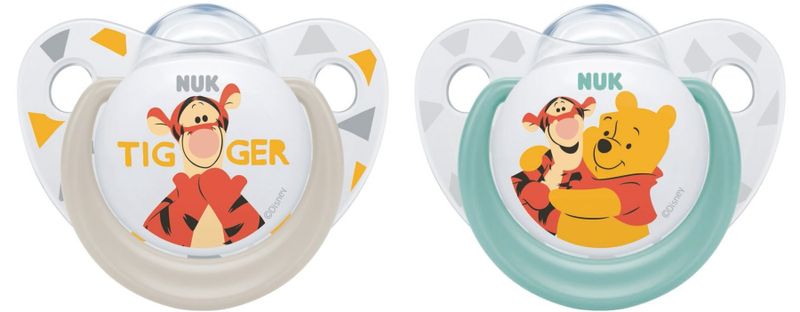 Smoczek uspokajający NUK Disney Kubuś Puchatek 2szt - Arena.pl