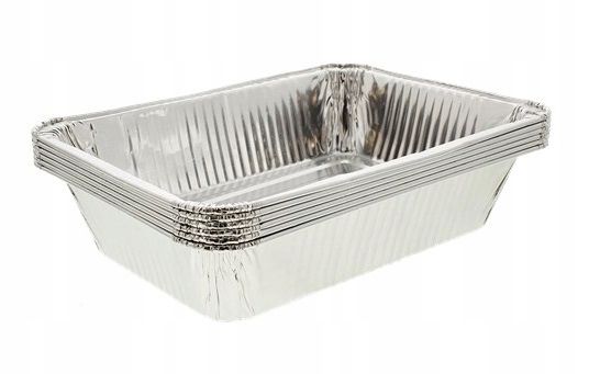 Tacki aluminiowe GRILL piknik 22x15cm zestaw 6 szt - Arena.pl