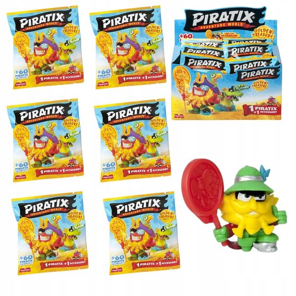 Kup MAGIC BOX - PIRATIX - SERIA GOLDEN TREASURE - 6 SZT SASZETEK Z ...