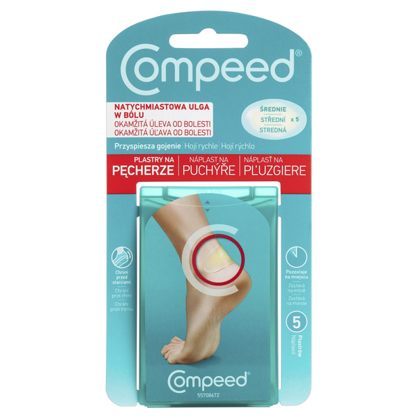 Kup Plastry na pęcherze średnie natychmiastowa ulga 5 szt Compeed na ...