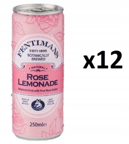 Kup Fentimans Rose Lemoniada puszka250mlx12 szt ZESTAW na arena.pl i ...