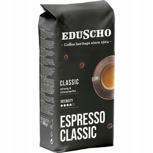 Eduscho Espresso Classic 1000g kawa ziarnista - Arena.pl