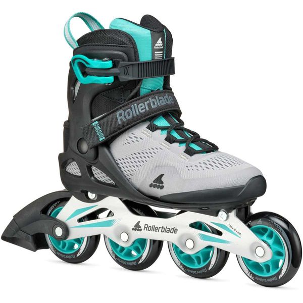 Rolki Rollerblade Macroblade 80 W Grey Teal Blue 38 - Arena.pl