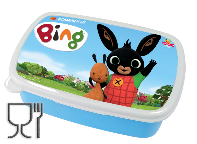 Pojemnik śniadaniowy - Lunchbox - Królik Bing - Arena.pl