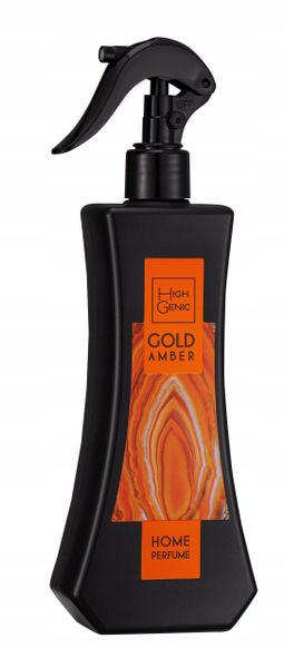 High Genic - perfumowany odświeżacz powietrza spray Gold Amber 350ml ...