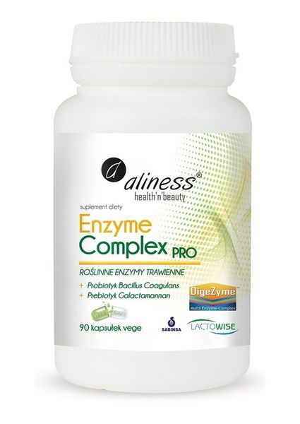 ALINESS ENZYME PRO ROŚLINNE ENZYMY TRAWIENNE - Arena.pl