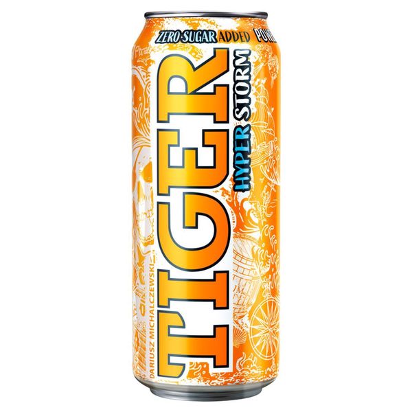 Tiger Hyper Storm Gazowany napój energetyzujący 500 ml - Arena.pl