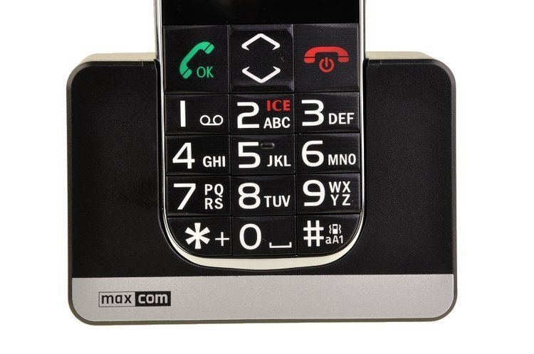 Telefon komórkowy dla seniora Maxcom MM720 czarny - Arena.pl