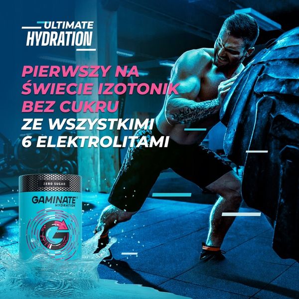 Gaminate Hydration WIŚNIA-ARBUZ Izotonik w proszku BEZ CUKRU - Arena.pl